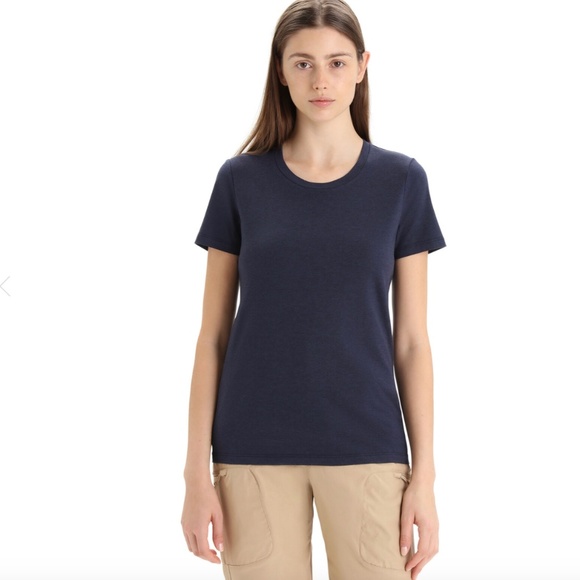 Icebreaker | Tops | Icebreaker Womens Merino Blend Central Classic ...